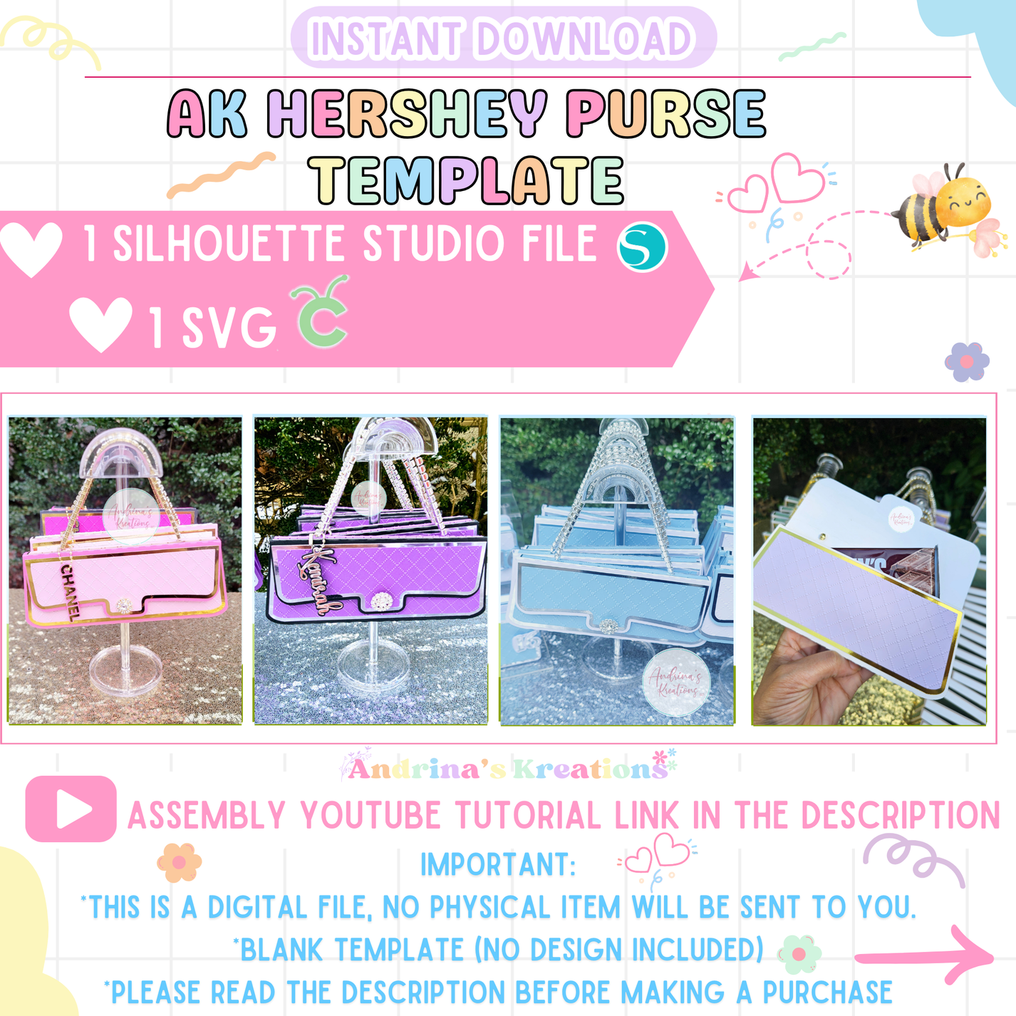 AK Layered Hershey Purse – Andrina's Kreations llc